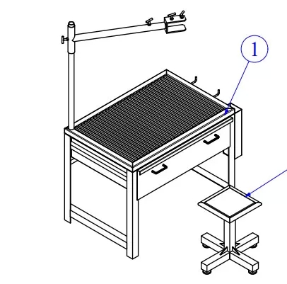 Soldering table