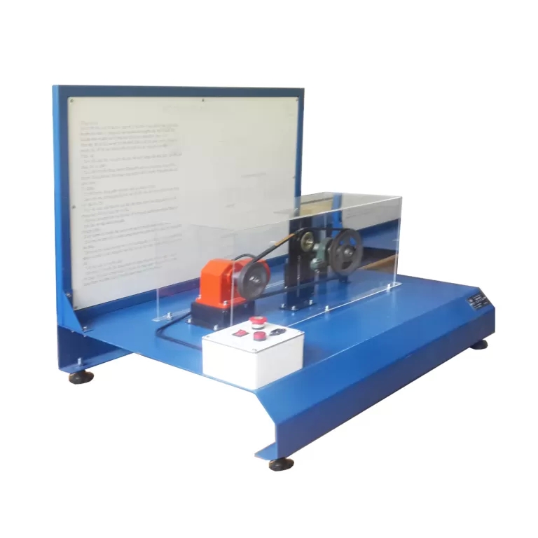 Model of belt drive mechanism